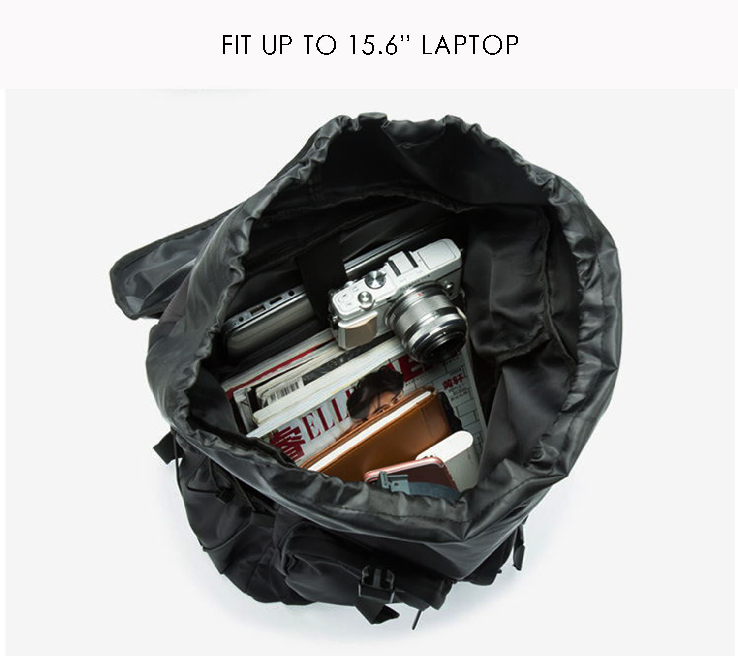 Travel Backpack in Black – MIN